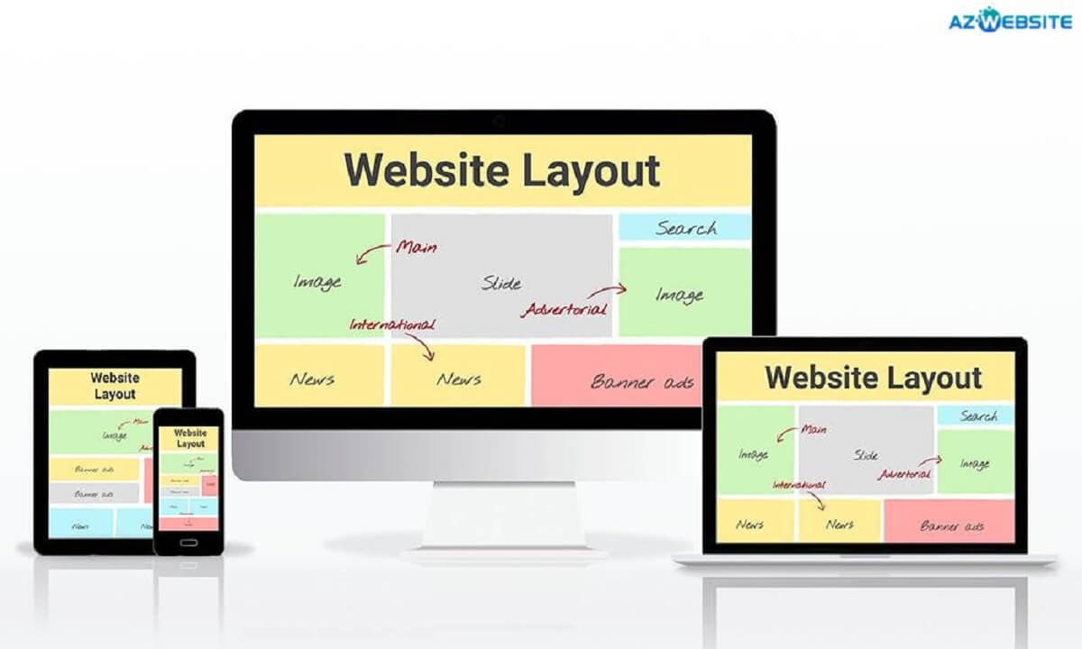 Website Layout Là Gì? Quy Tắc Thiết Kế Web Layout | AZWebsite